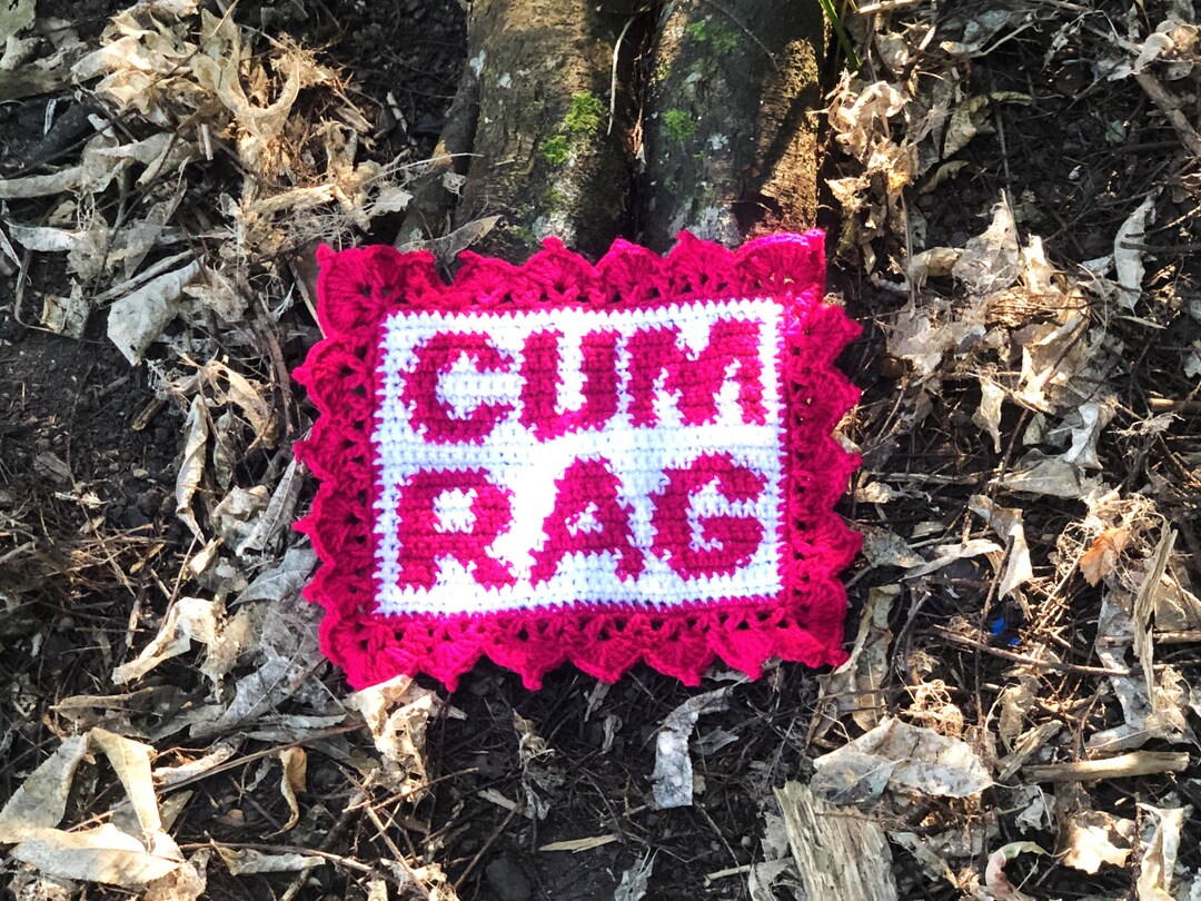 CUM RAG Crochet Tapestry Pattern - Etsy