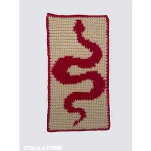 Snake Crochet Tapestry Pattern - Animal Themed Crochet - Easy Crochet ...