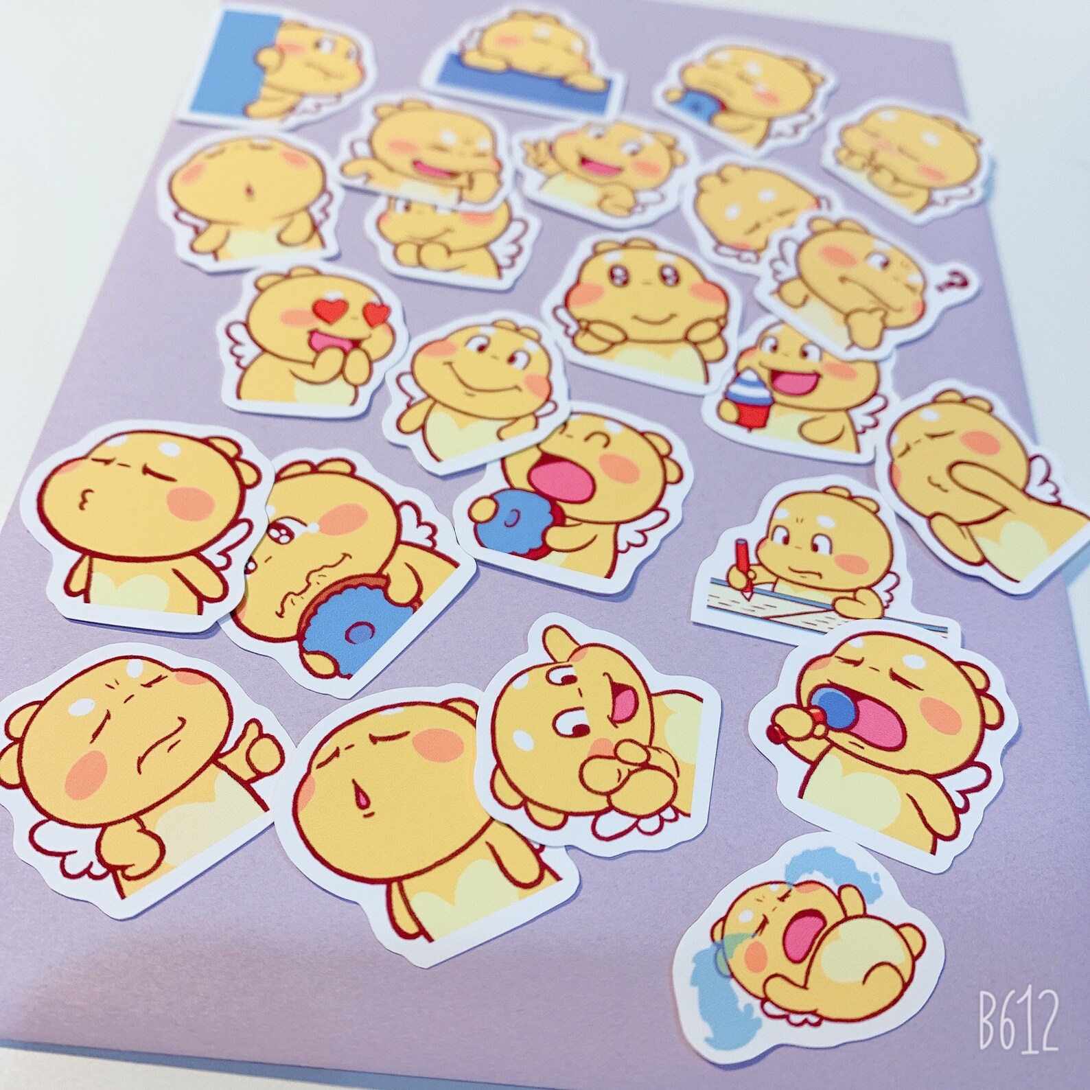 Qoobee Sticker Pack Cartoon Cute for Bullet Journal Stationery | Etsy