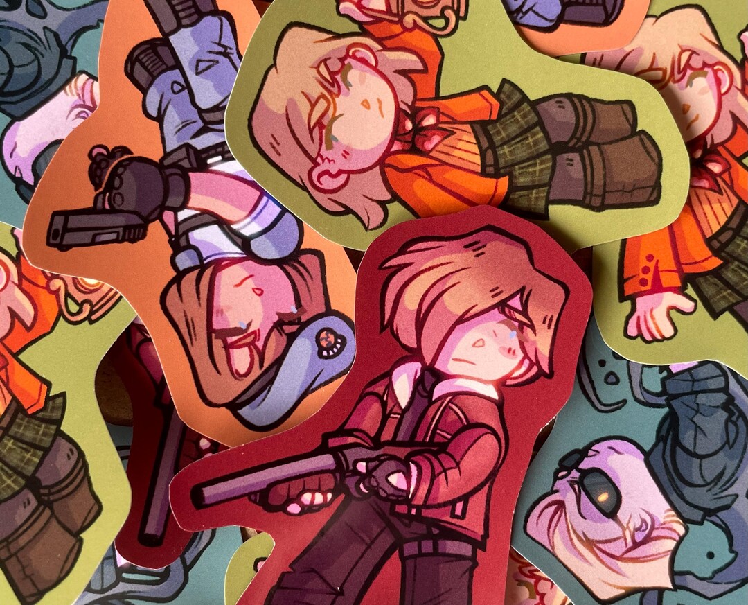 Chibi Resident Evil | 3-4 Inch Glossy Stickers - Etsy