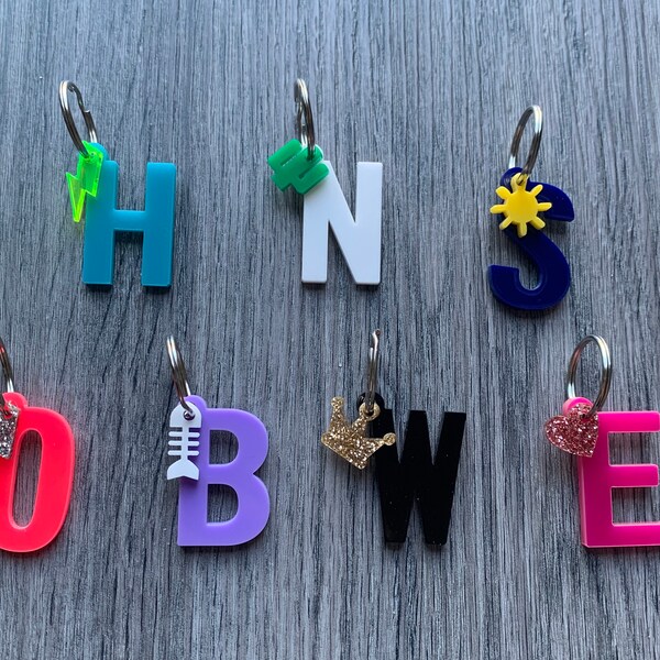 Initial Dog Tags - Etsy