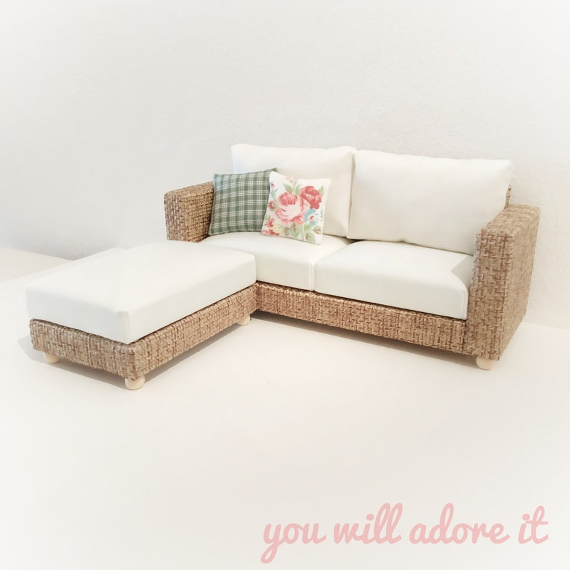1:6 Barbie Doll Sofa - Etsy UK