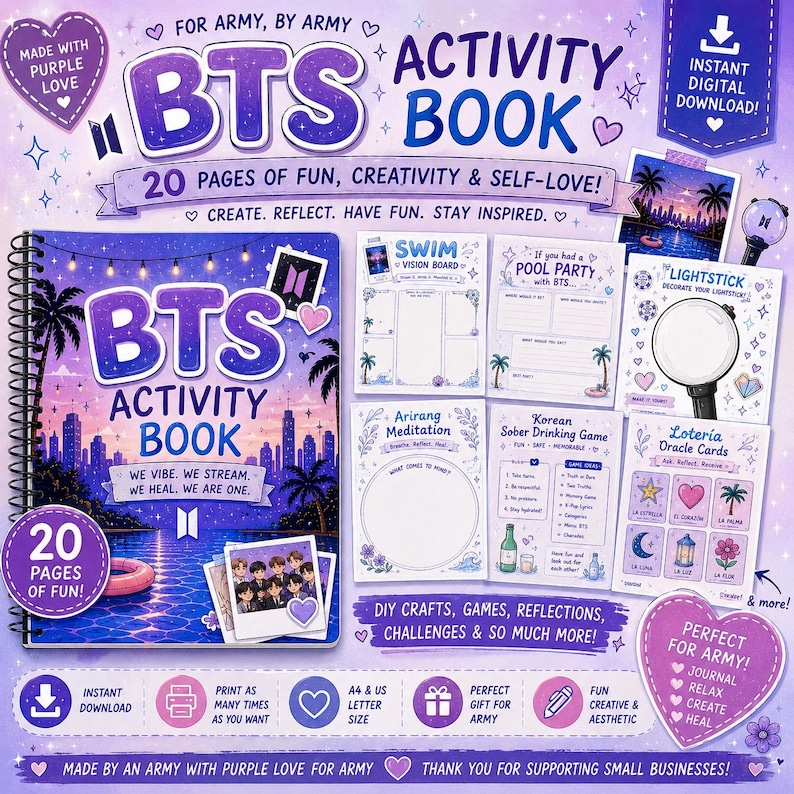 BTS Arirang Journal - Etsy.de