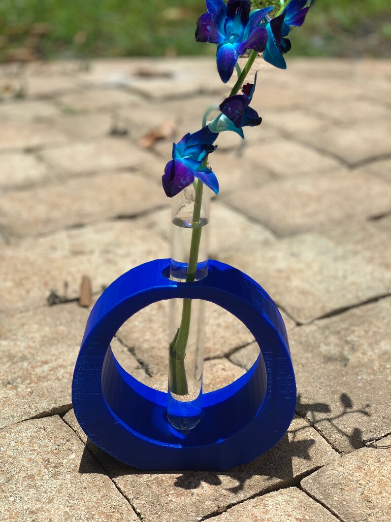 3D Printed Test Tube Bud Vase - Etsy