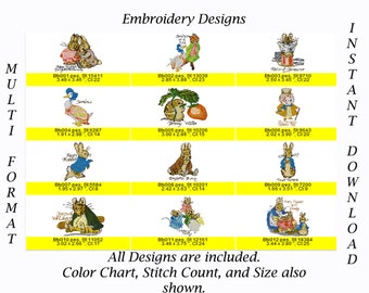PES Machine Embroidery Designs Collection Digital Download Instant ...