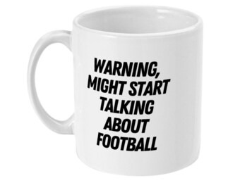 Football Mug Football Fanatic Football Fan Gift Idea - Etsy