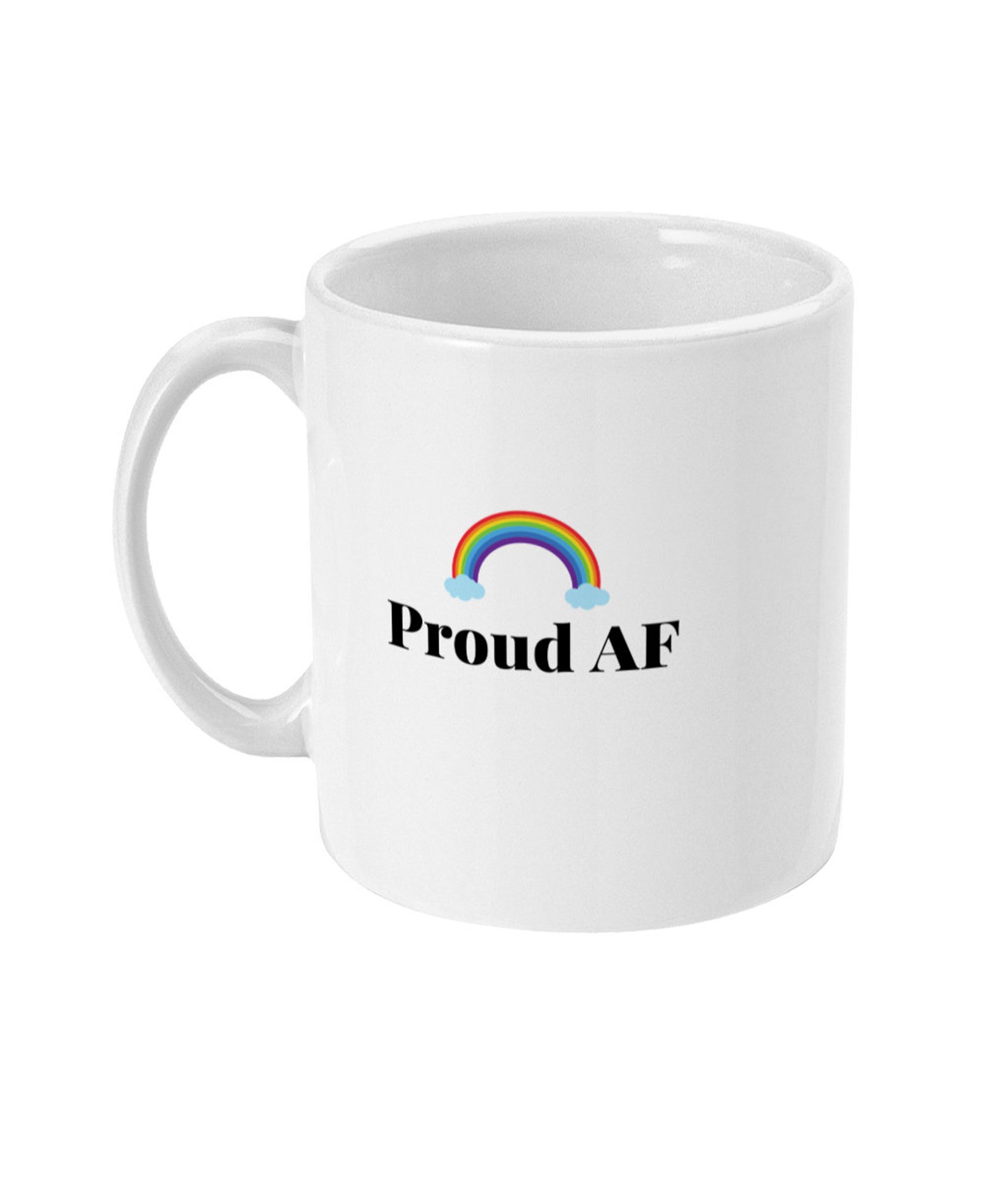 Proud AF Coffee Mug Proud as Fuck Pride Month Pride 2020 - Etsy