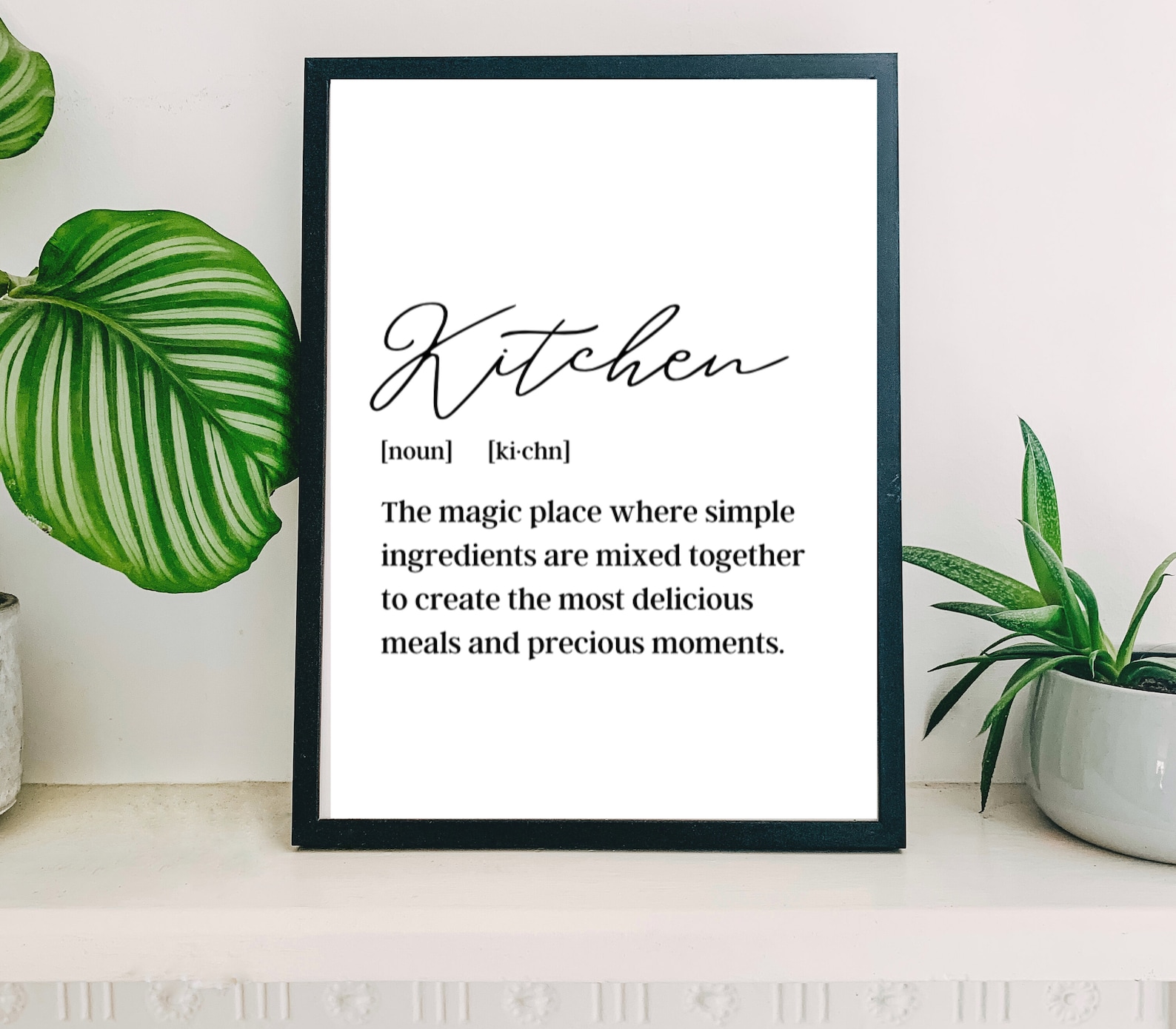 Kitchen Poster Print Kitchen wall art Kitchen poster | Etsy