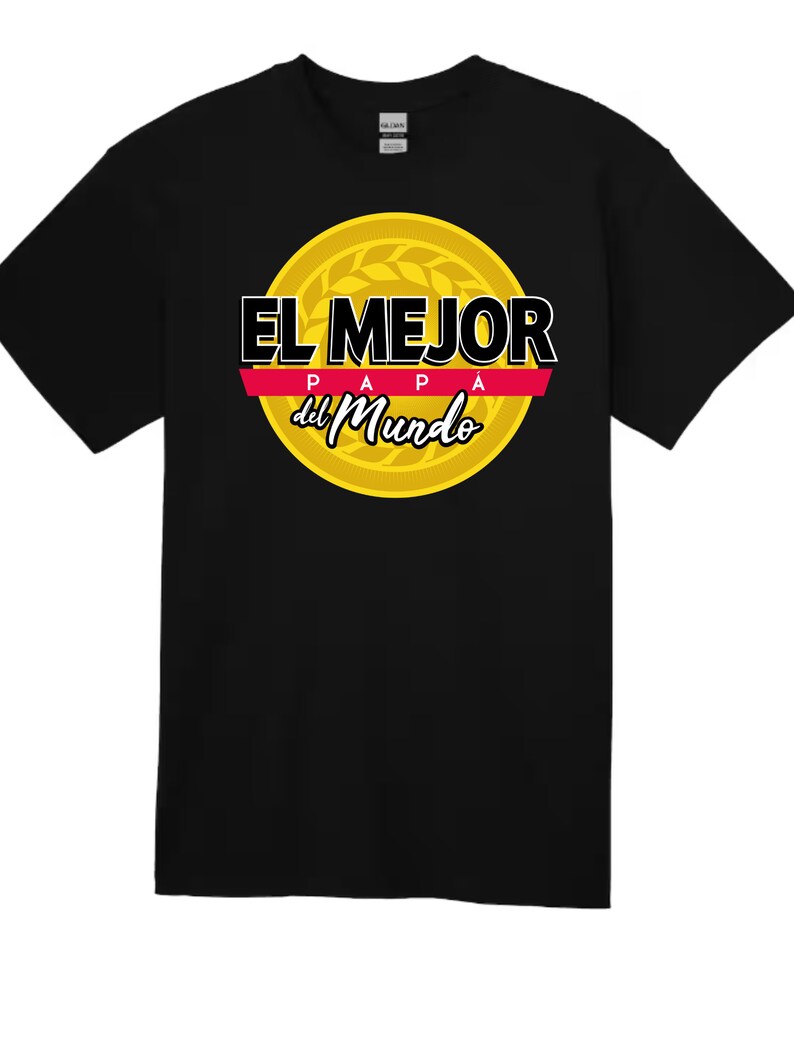 Dia Del Padre Puerto Rico Cerveza Medalla Light T-shirt | El Mejor Papa ...