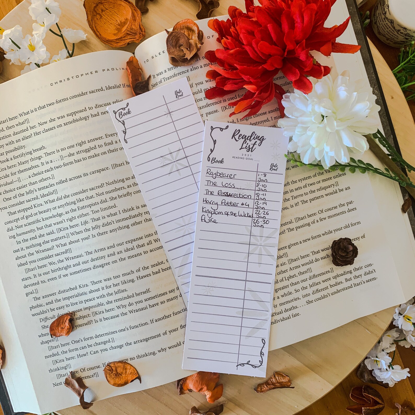 Signet de liste de lecture | Etsy