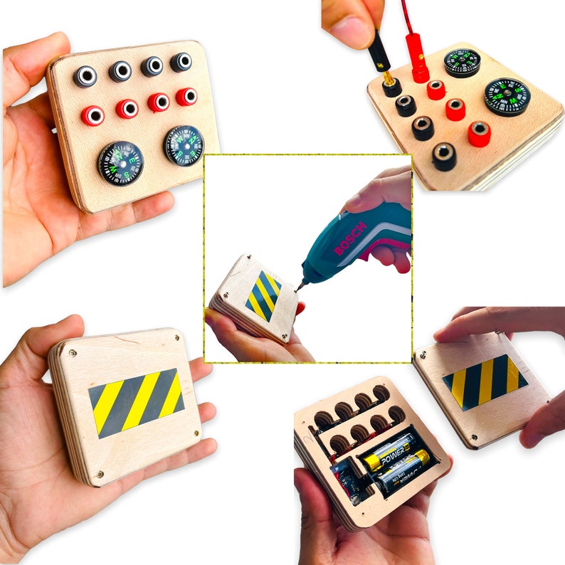 Circuit Blocks for Smart Kids Physics Electricity Board Logic - Etsy
