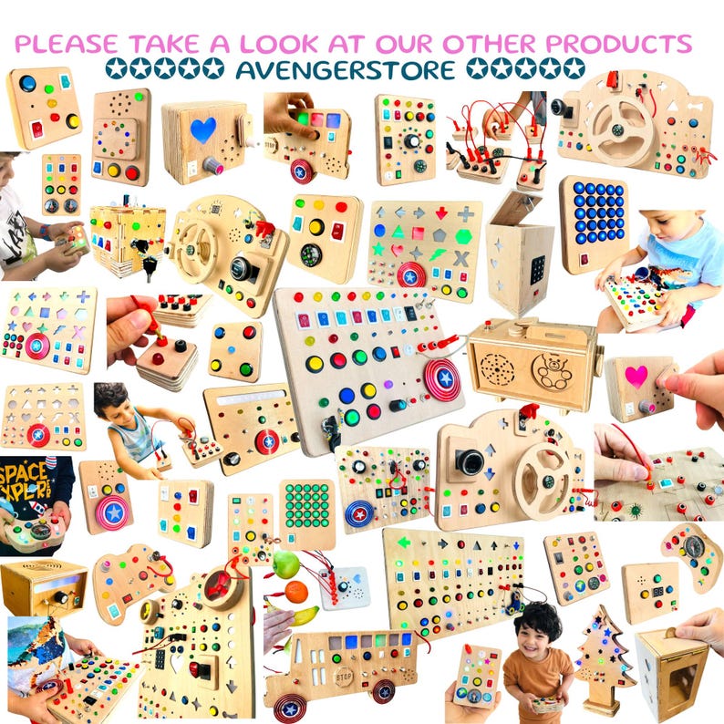 Wooden Busy Board | Formula-1 Race Car, Flight Panel, Mission Control ...
