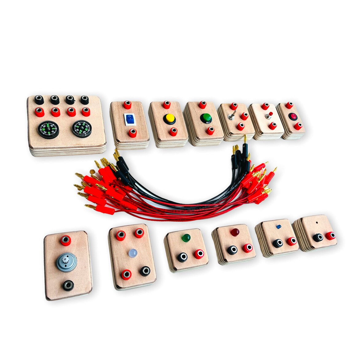 Circuit Blocks for Smart Kids Physics Electricity Board Logic - Etsy