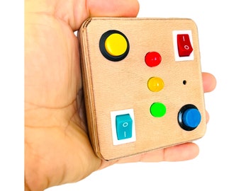 Sensory Board With Light Switch - Etsy