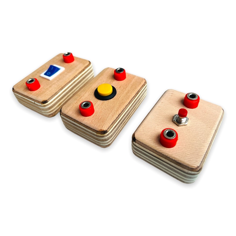 Circuit Blocks for Smart Kids Physics Electricity Board Logic - Etsy