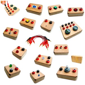 Circuit Blocks for Smart Kids Physics Electricity Board Logic Gate ...