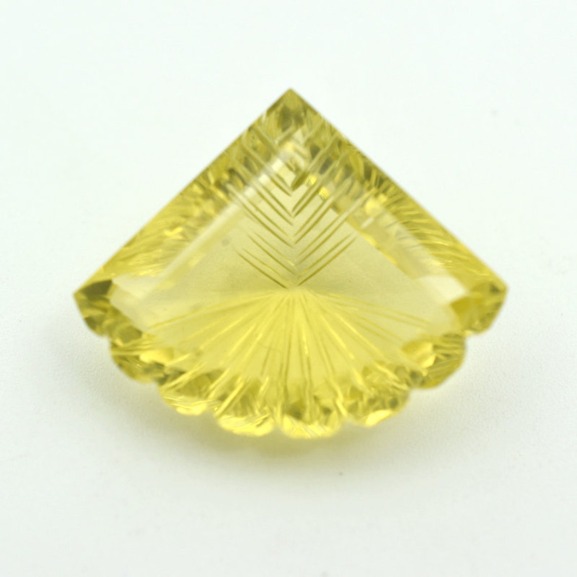 Natural Lemon Faceted High Quality Lemon Semi Precious Stone - Etsy