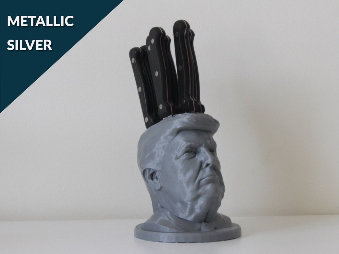 Donald Trump Knife Rack / Block for Steak or Kitchen Knives - Etsy