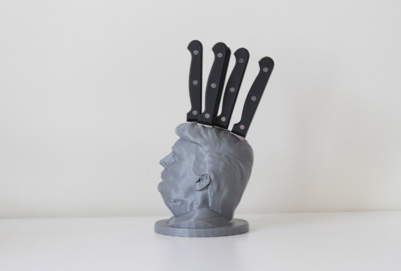 Donald Trump Knife Rack / Block for Steak or Kitchen Knives - Etsy