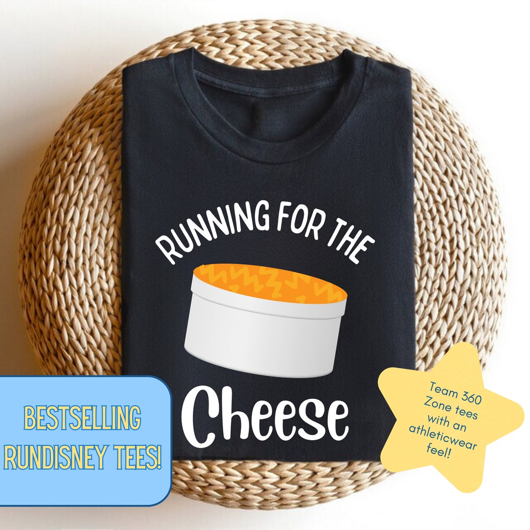 Running for the the Cheese Unisex Zone Performance T-shirt // Disney ...