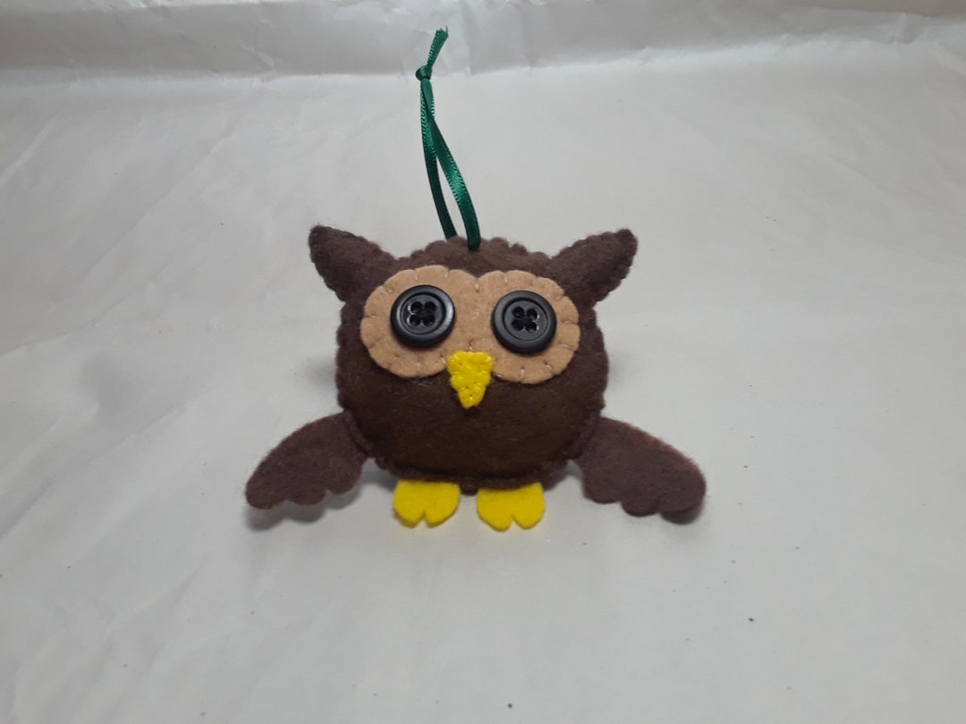 Owl Felt Mini Plush - Etsy