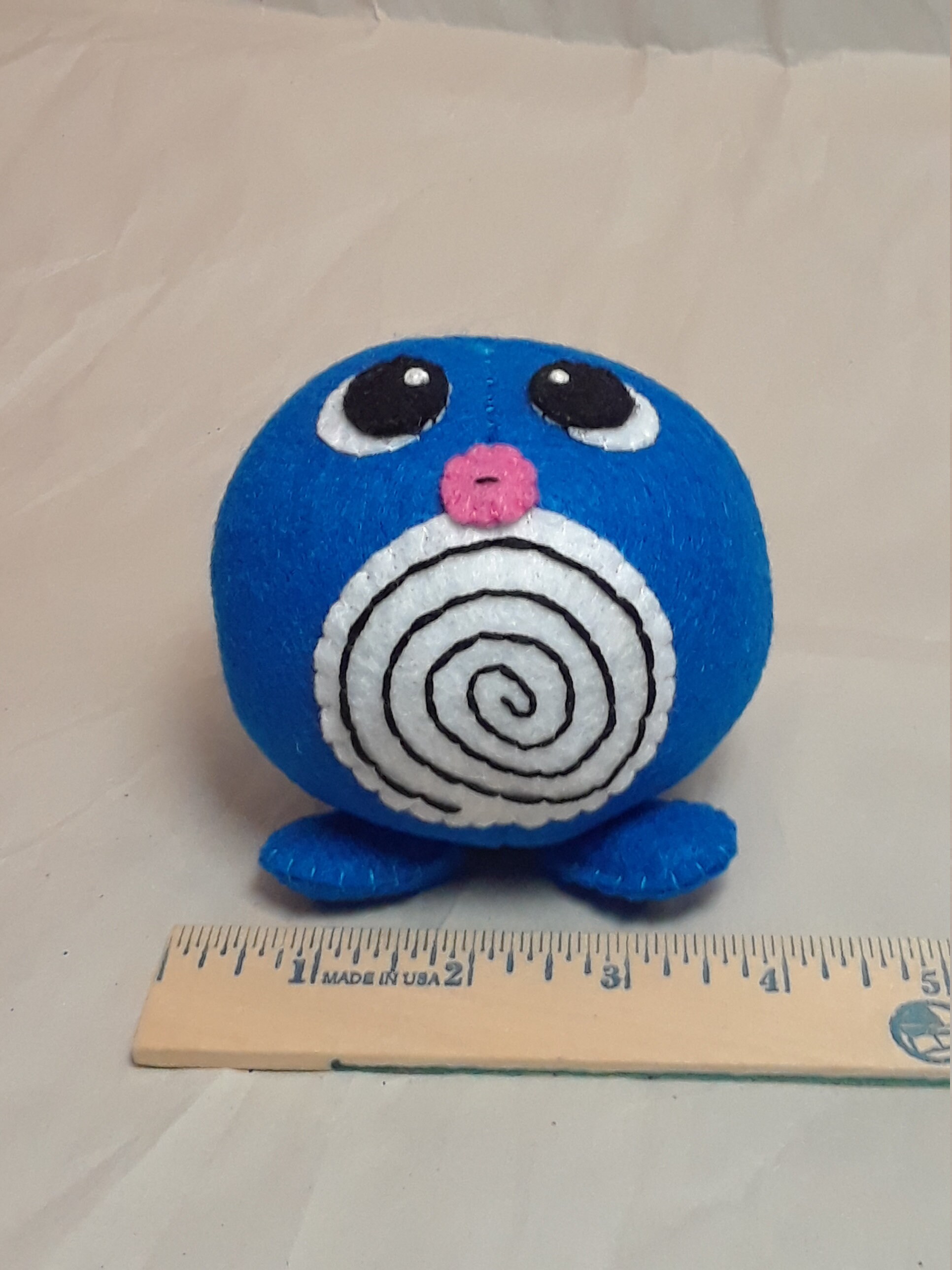 Poliwag Felt Plush - Etsy