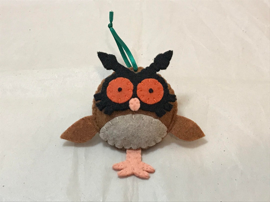Hoothoot Felt Mini Plush - Etsy