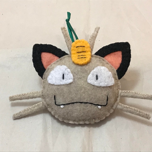 Meowth Plush - Etsy