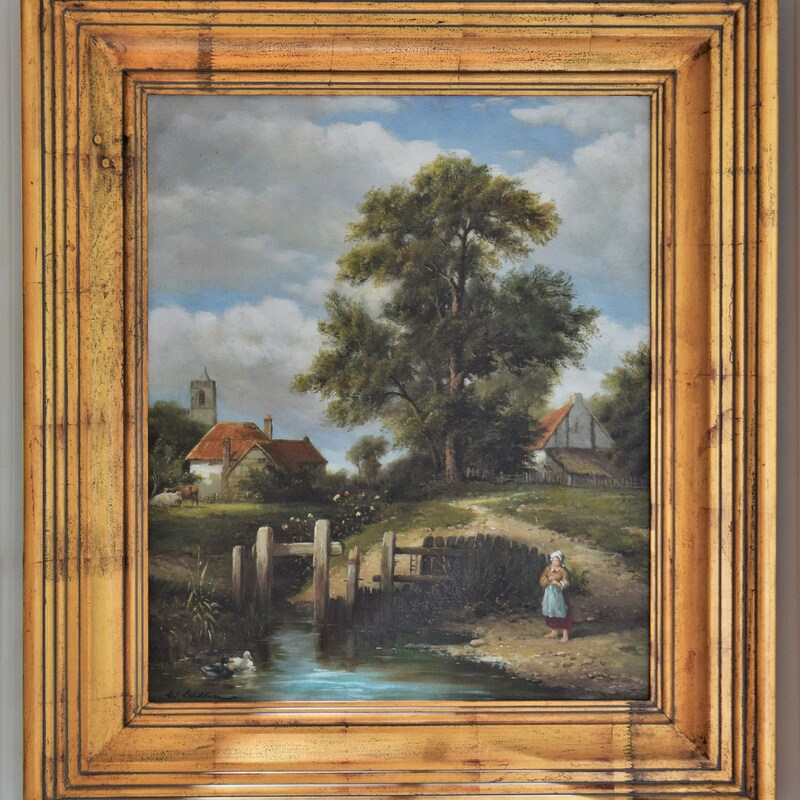 Pastoral Scene - Etsy