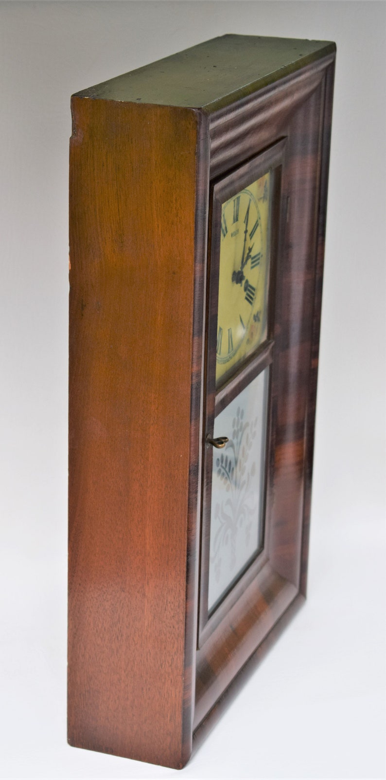 Early E.N. Welch 30 Hour Pendulum Ogee Shelf Clock- Working 19 X 12 - Etsy
