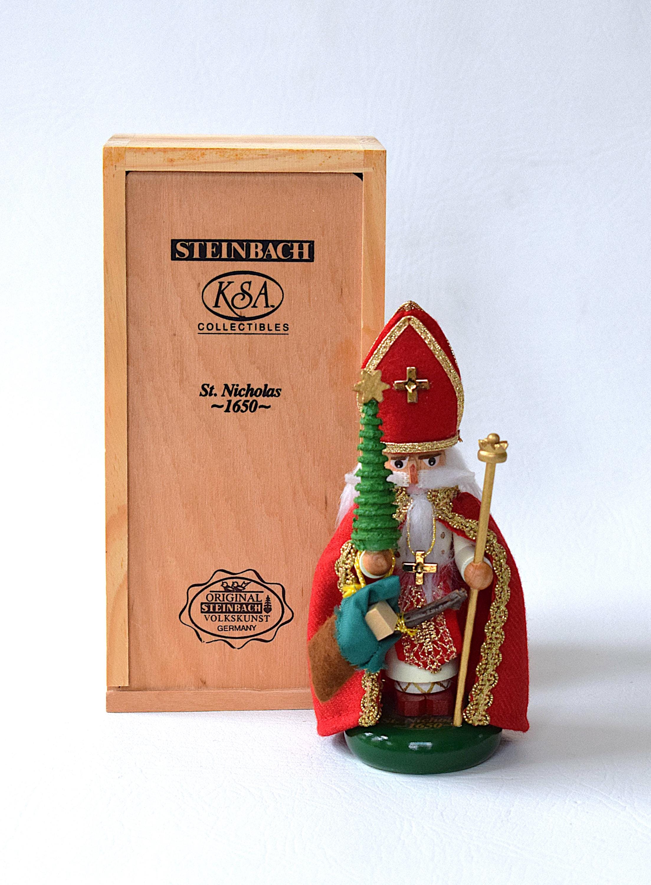 Steinbach Kurt Adler "st. Nicholas 1650" Mini Nutcrackers, Limited ...