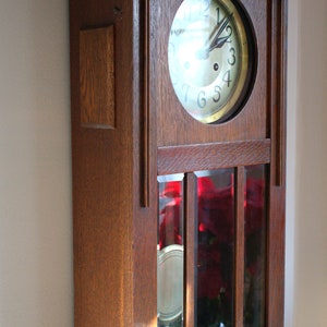 Mauthe DRGM 8 Day Spring Driven Time/strike Box Wall Clock With Solid ...