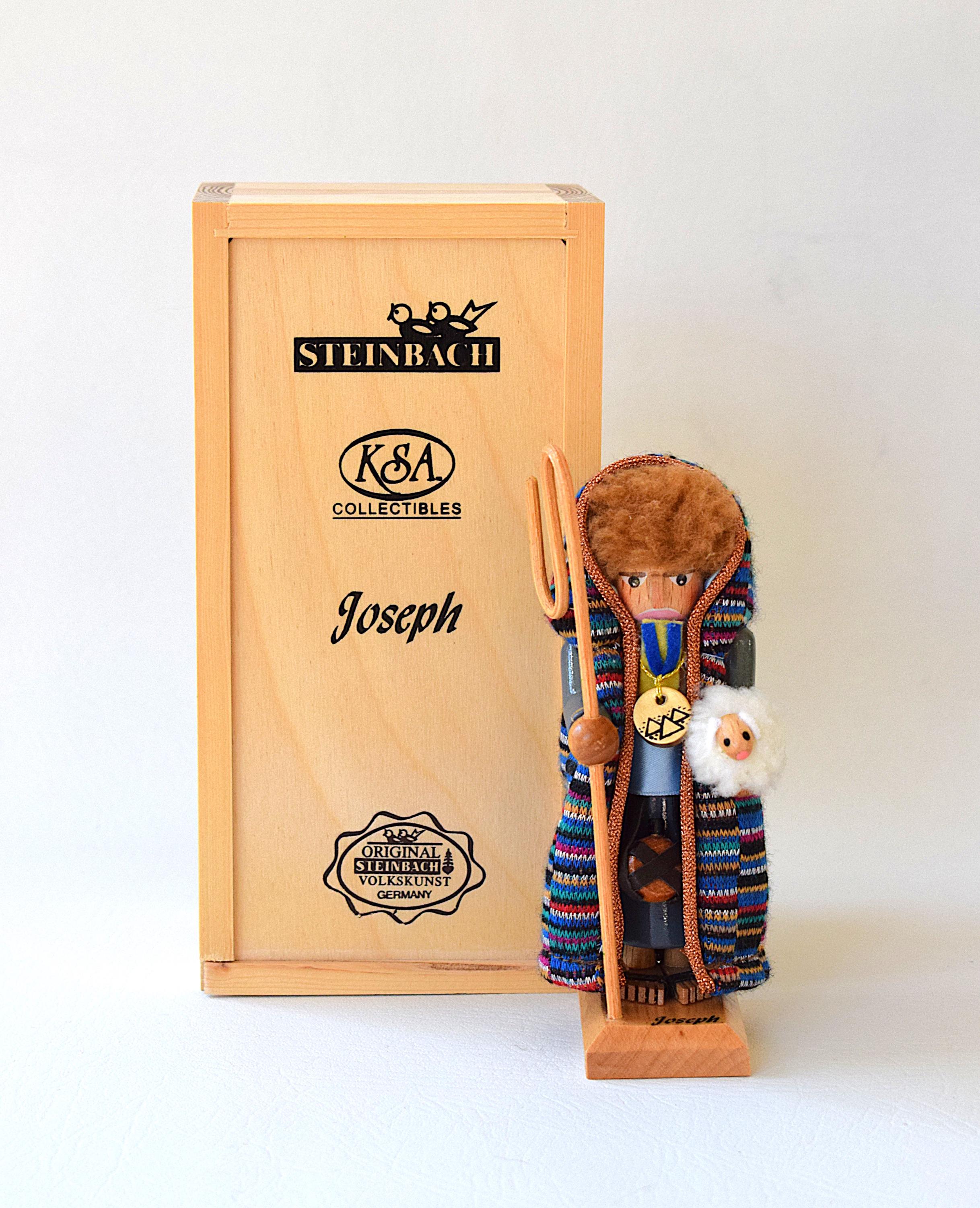 Steinbach Volkskunst Kurt Adler "joseph" Limited Edition 1276/7500 Mini ...