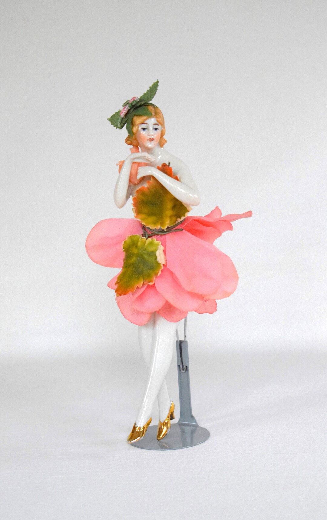 Art Deco German Porcelain Ballerina "sylph" Half Doll, 7" - Etsy