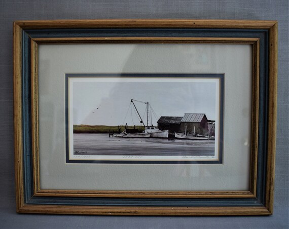 David Knowlton III Framed Limited Edition Lithograph - Etsy