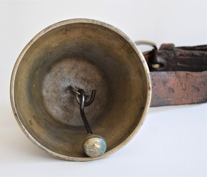 Rare Antique Swiss Made Cast Bronze Cow Bell With Crucifix - Etsy