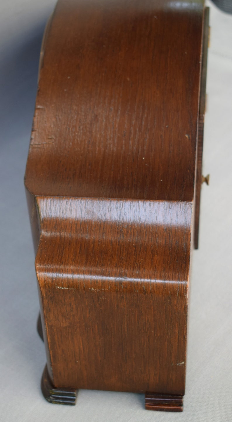 Mauthe Clock Company 8 Day buffet Mantel Clock - Etsy