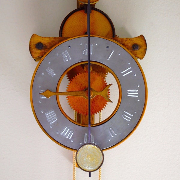 Weight Driven Clock - Etsy