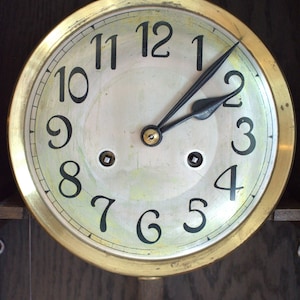 Mauthe DRGM 8 Day Spring Driven Time/strike Box Wall Clock With Solid ...