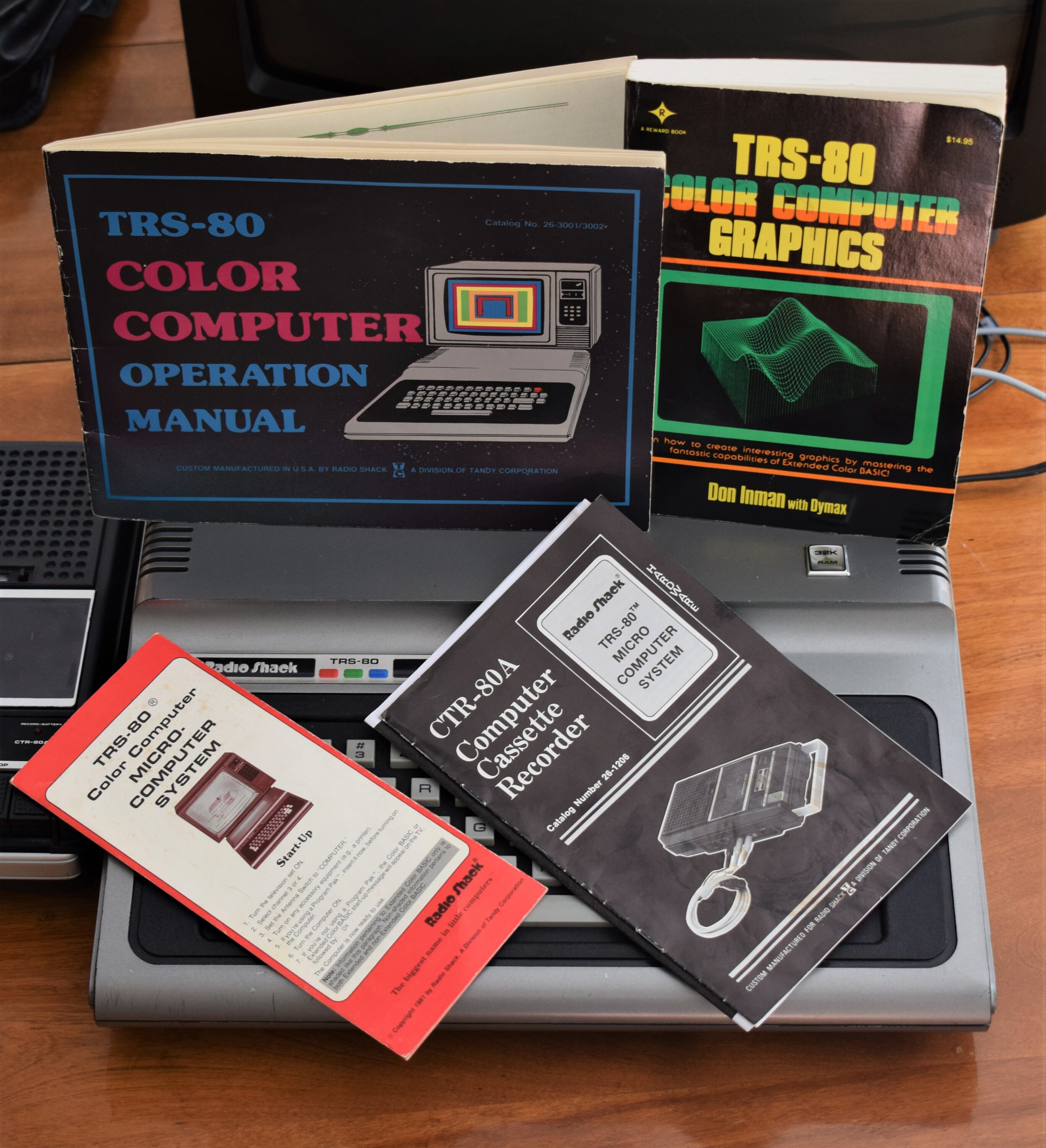 Radio Shack TRS-80 Color Computer 32K Ram 26-3001 Complete - Etsy