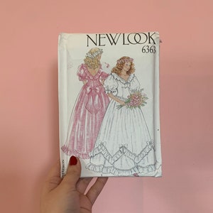 Vintage New Look 6363 Pattern Uncut 6 Sizes in 1 Sizes 8 - Etsy