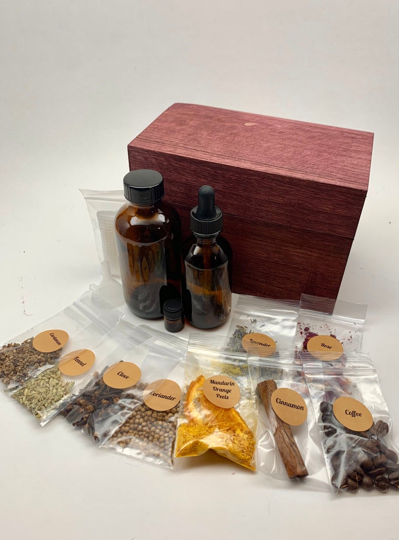 DIY Custom Cocktail Bitters Kit With Wood Gift Box Option - Etsy