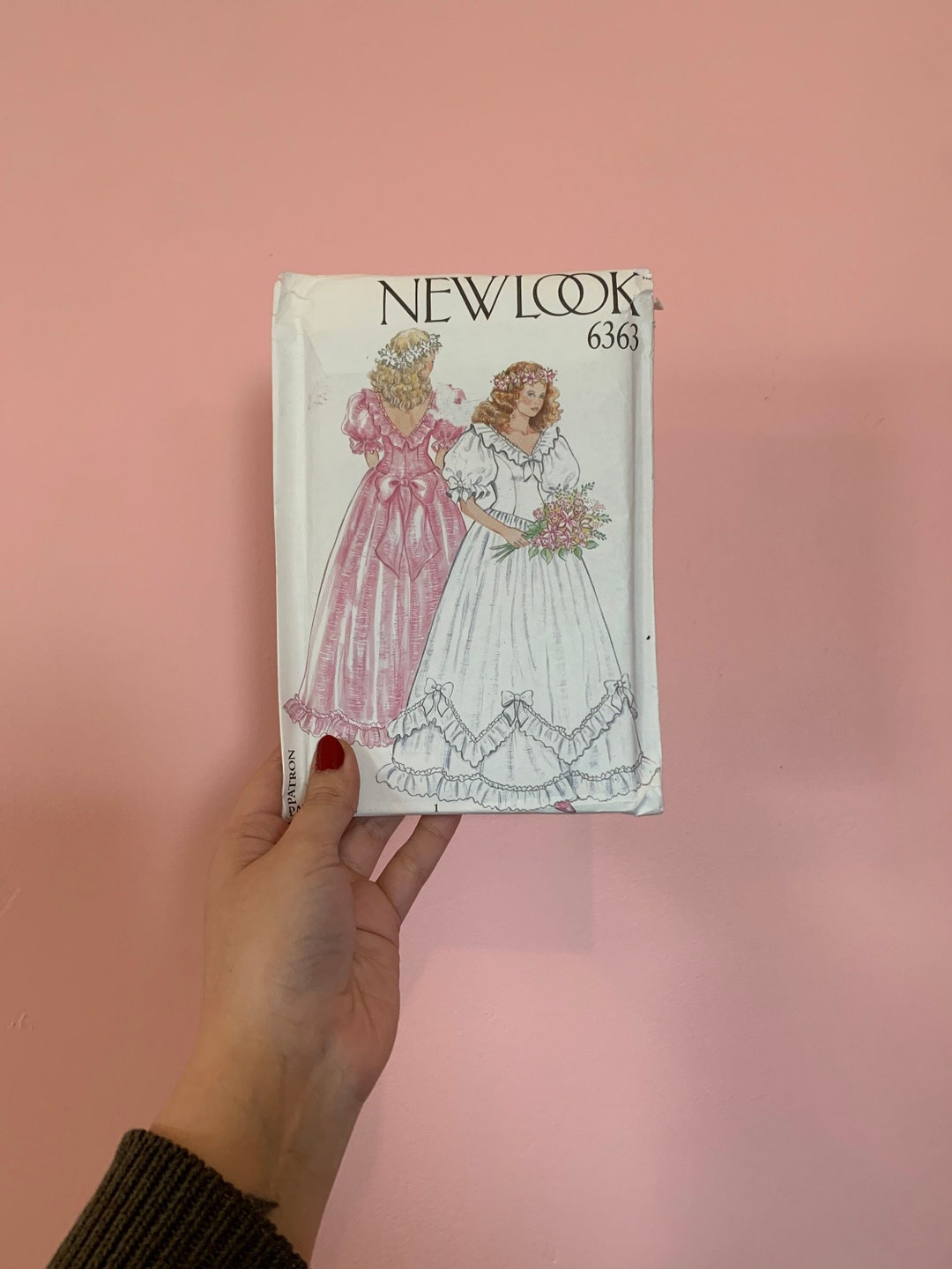 Vintage New Look 6363 Pattern Uncut 6 Sizes in 1 Sizes 8 10 12 14 16 18 ...
