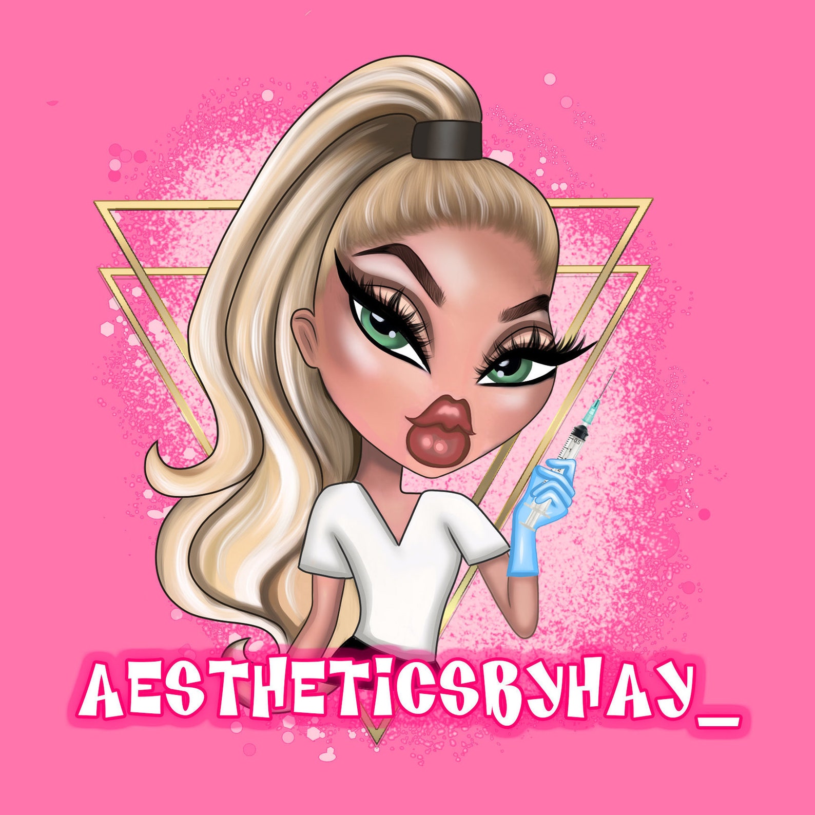 Bratz custom cartoon portrait logo | Etsy