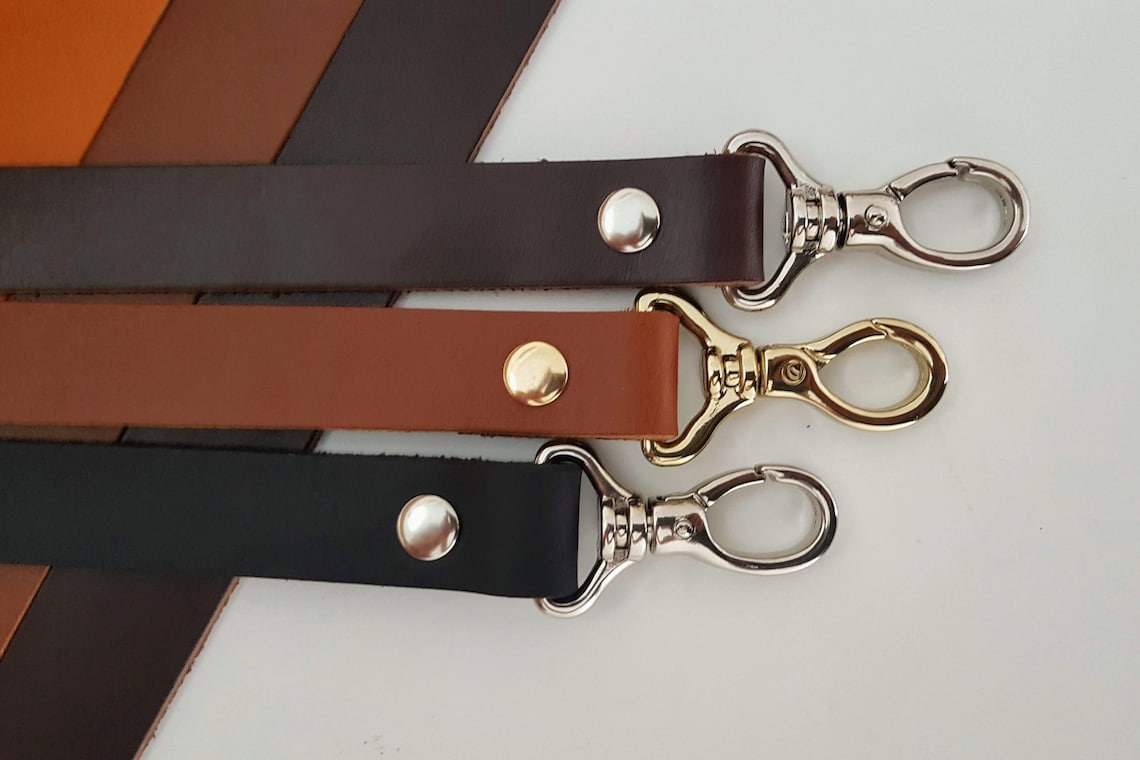 Handmade Real Genuine Leather Bag Strap Crossbody Bag | Etsy