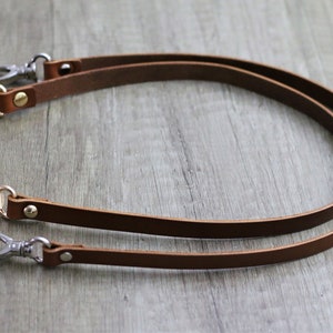 Handmade Real Genuine Leather Bag Strap, Crossbody Bag Replacement ...