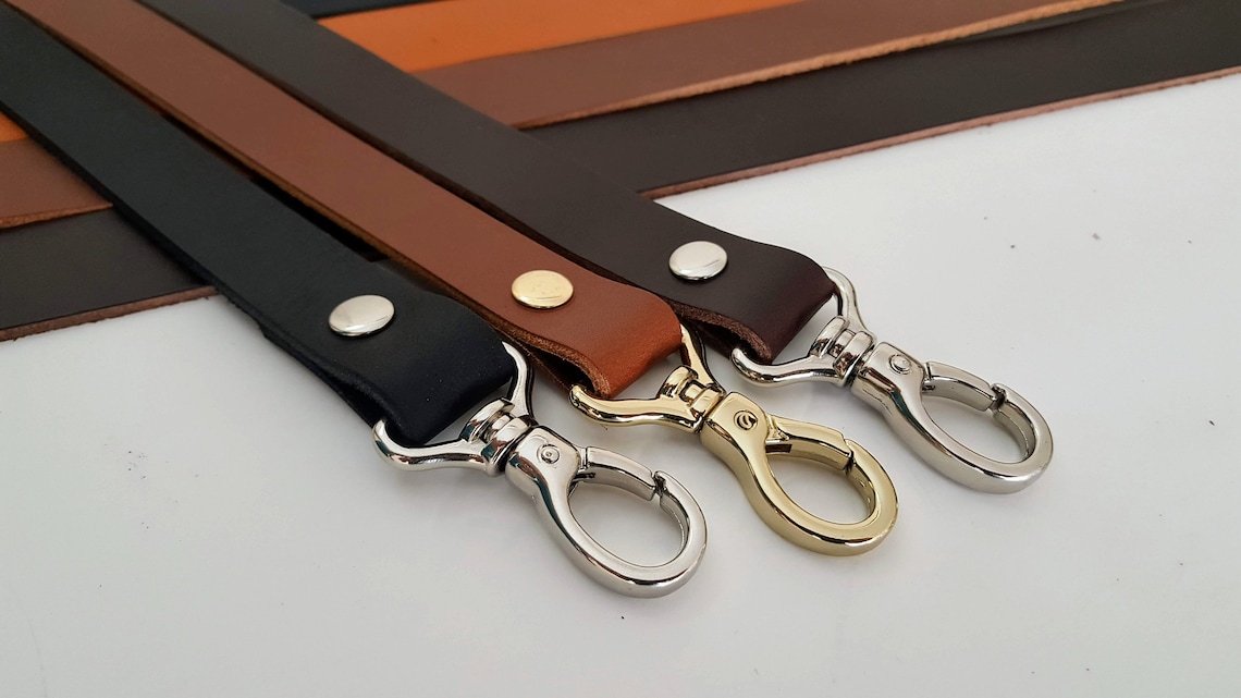 Handmade Real Genuine Leather Bag Strap Crossbody Bag | Etsy