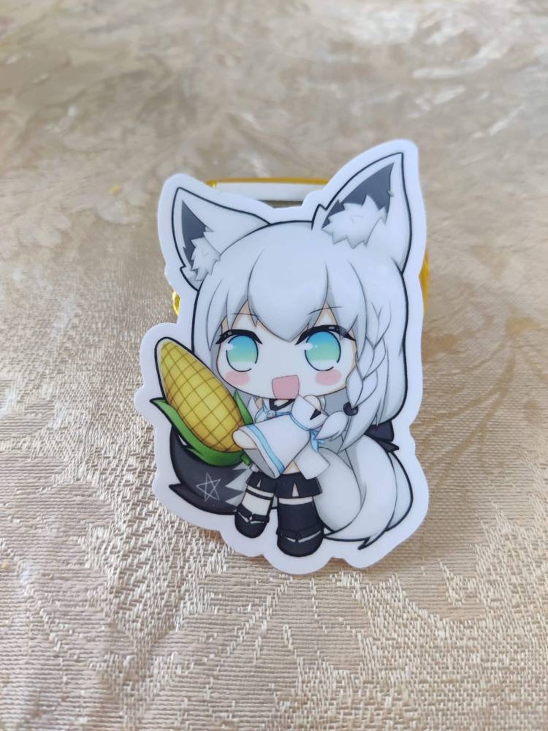 Vtuber Hololive Gamers - Shirakami Fubuki Sticker 3inches - Etsy