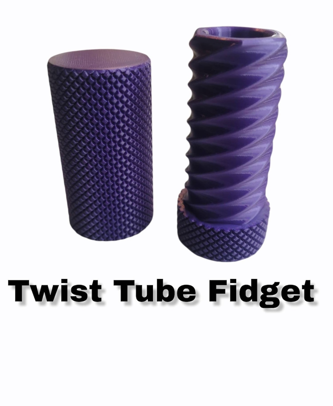 Knurl Twist Tube Fidget as Seen on TIKTOK | ADHD | Fidget Calming Tool ...