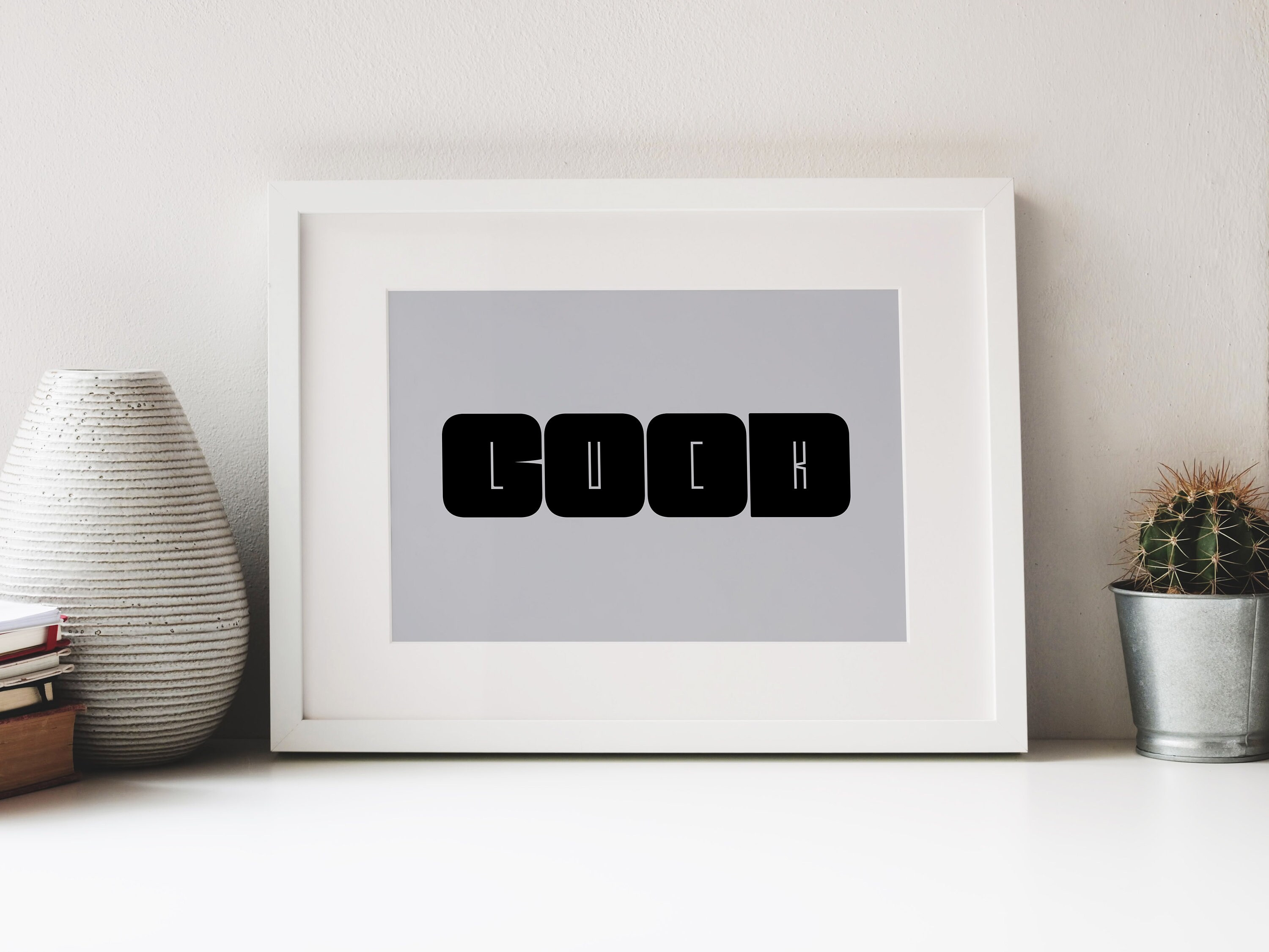 Words Wall Print Good Luck Quote Wall Print Digital | Etsy